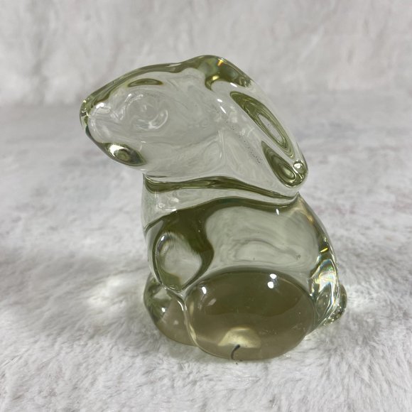 Vintage | Holiday | Vintage Hand Blown Bunny Rabbit Glass Figurine ...